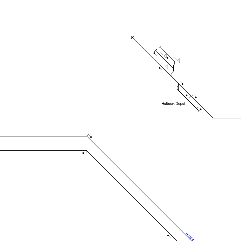 Railway Track Layout for Leeds