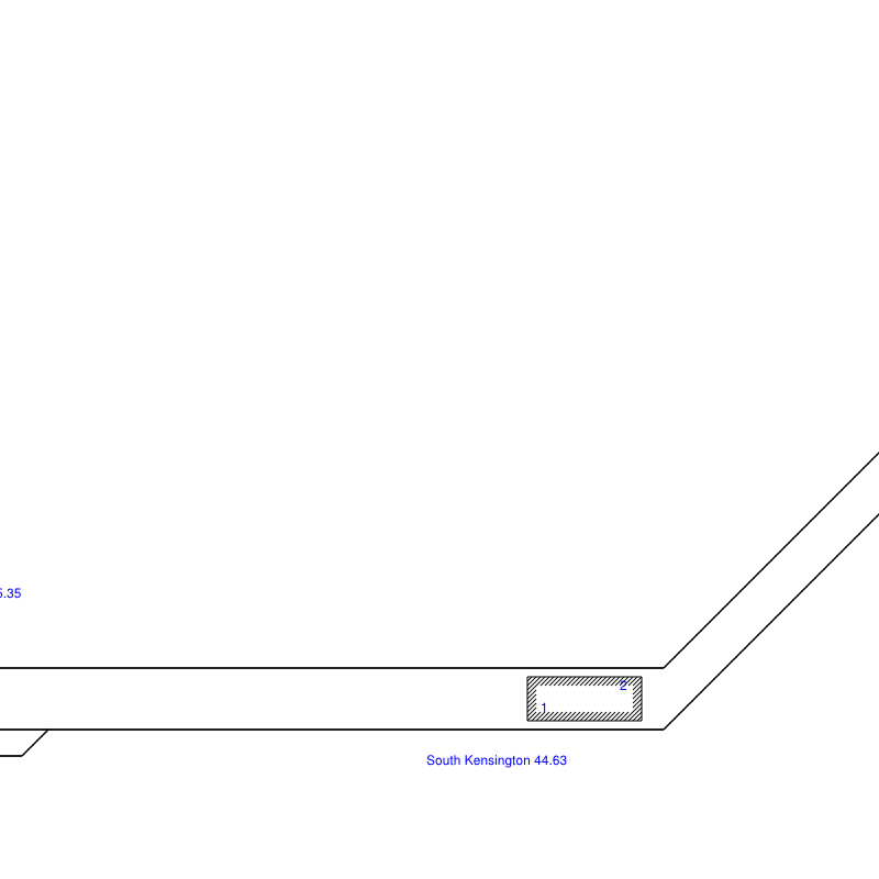 Railway Track Layout for Paddington