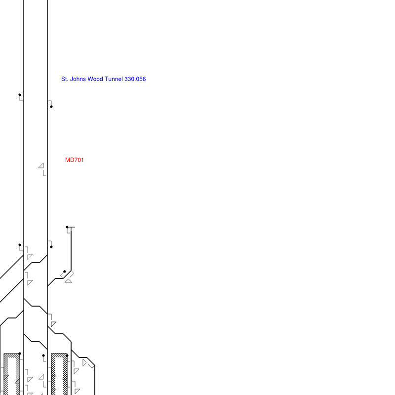 Railway Track Layout for Paddington