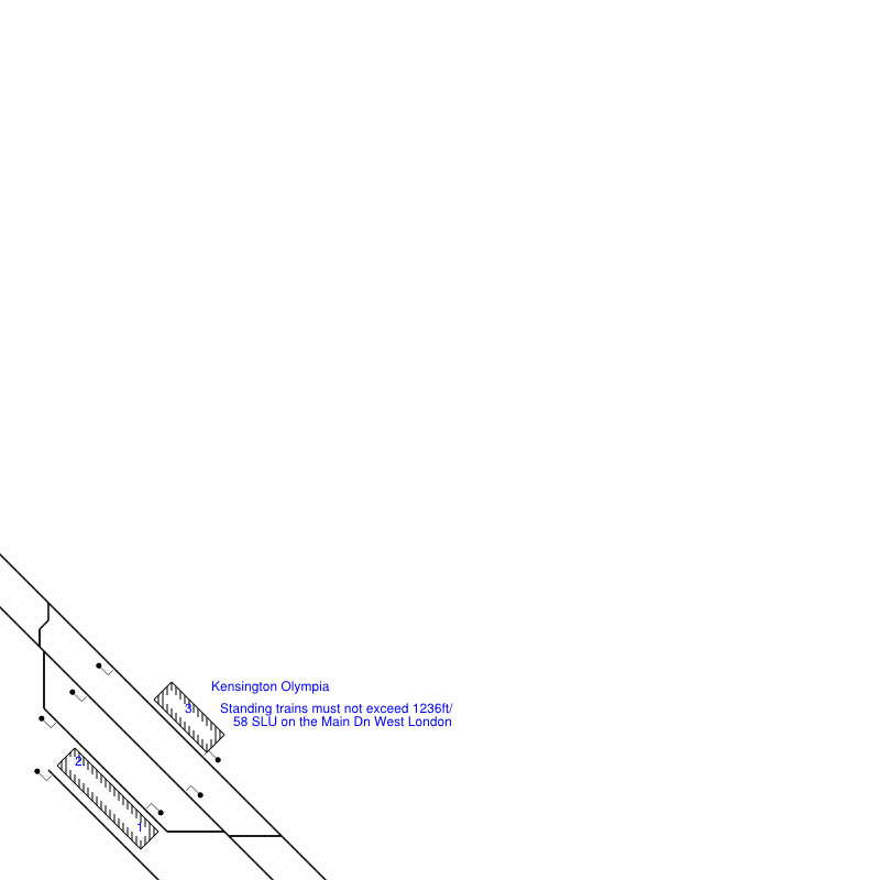 Railway Track Layout for Paddington