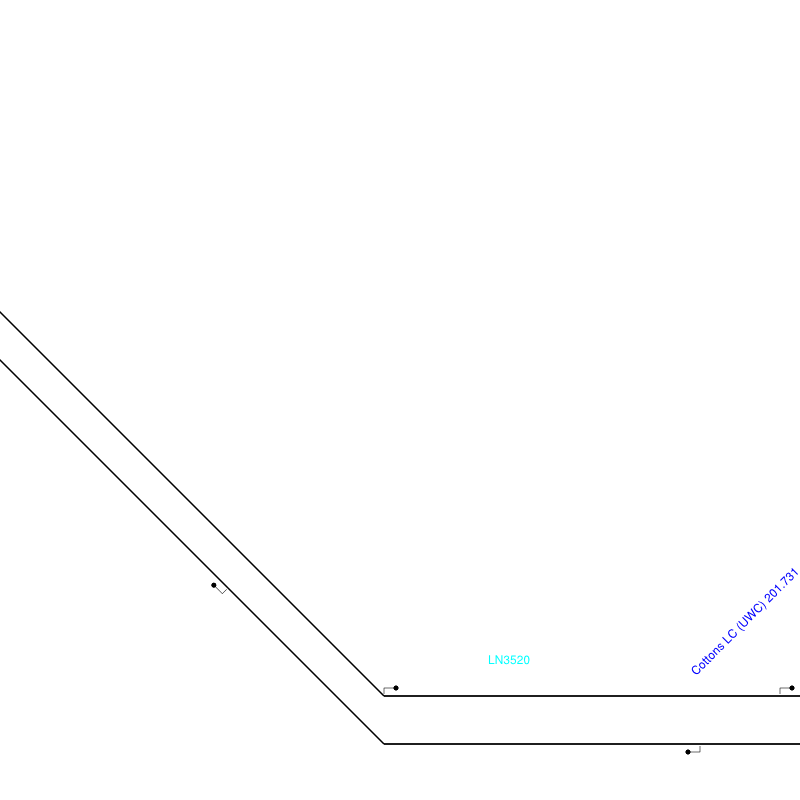 Railway Track Layout for Derby