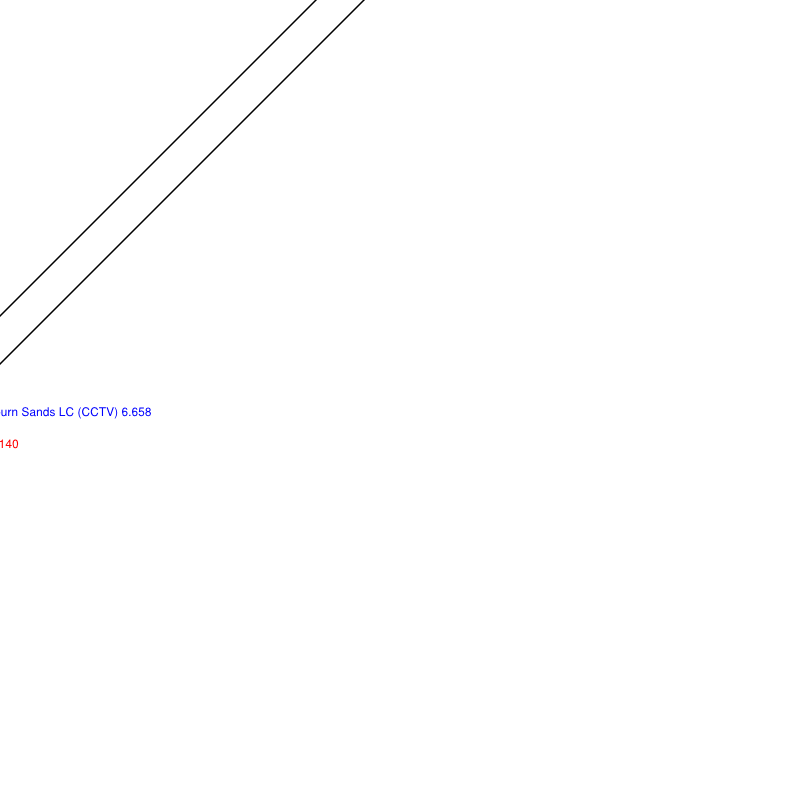 Railway Track Layout for Milton Keynes Central