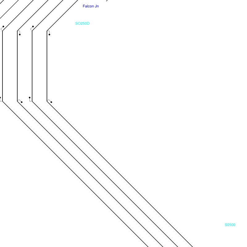 Railway Track Layout for Clapham Junction